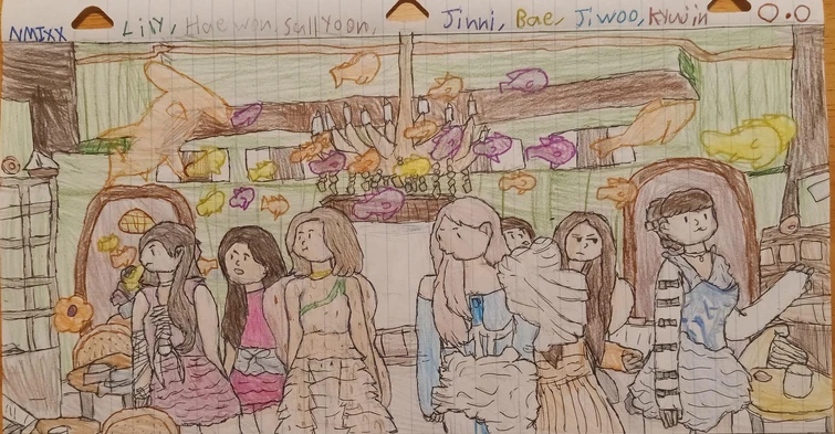 8 hour long nmixx drawing | Fandom