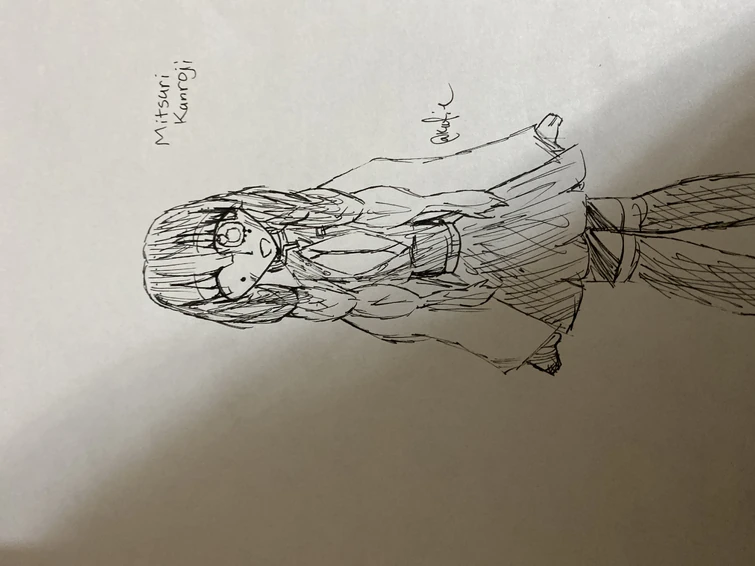 Mitsu drawing!! | Fandom