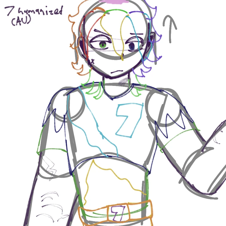 Humanized Seven (AU version ^^) | Fandom