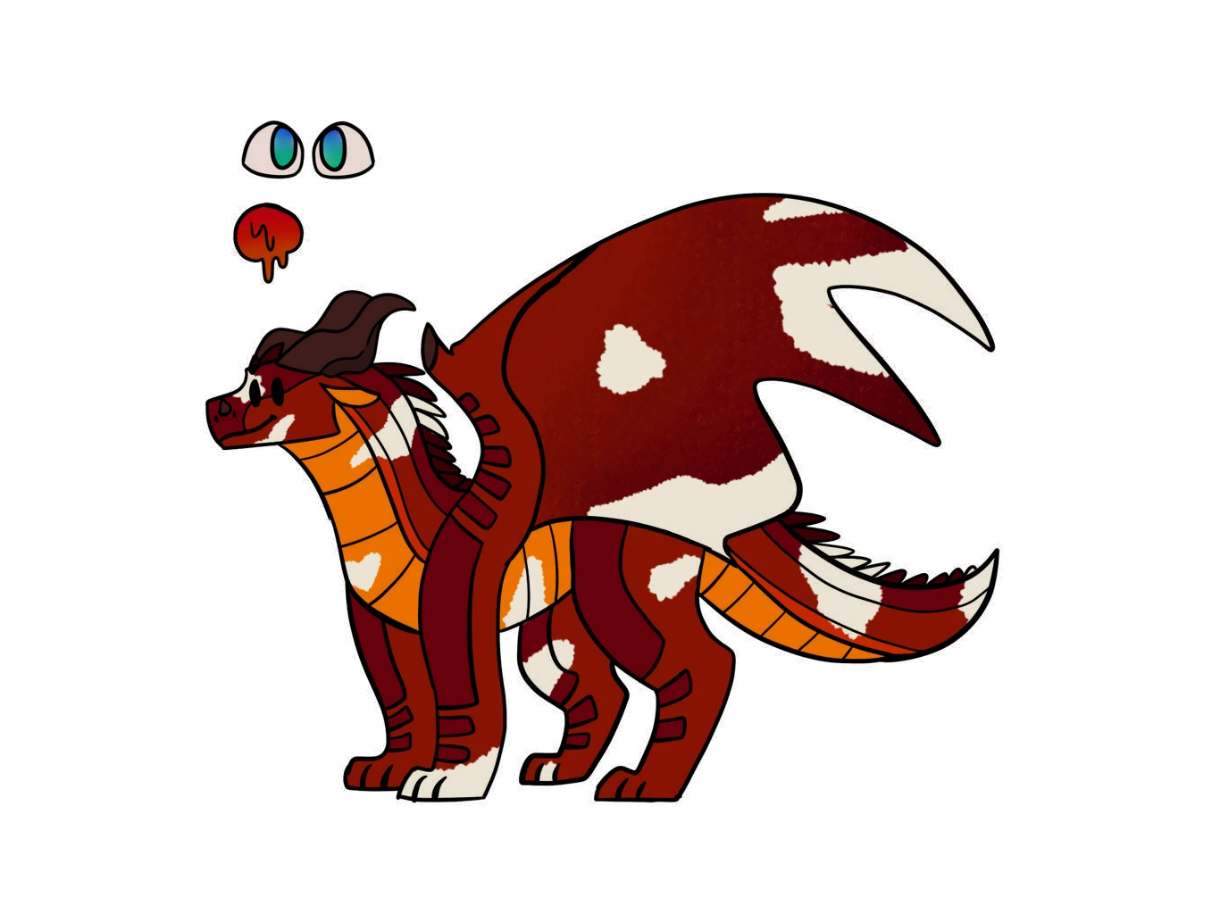 Piebald SkyWing Adopt | Fandom