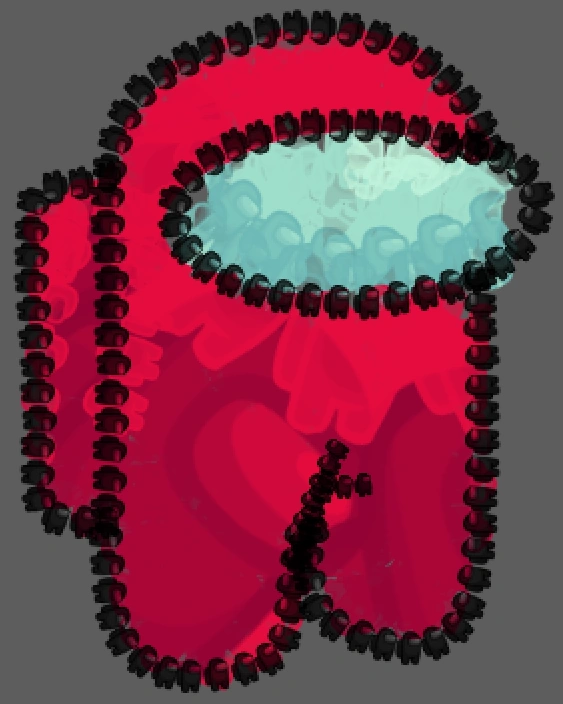 look at this totally innocent and normal drawing of red crewmate | Fandom