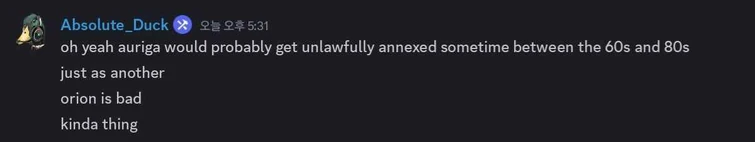 Should a Hydran War long after the Forman War be canon, although barely ...