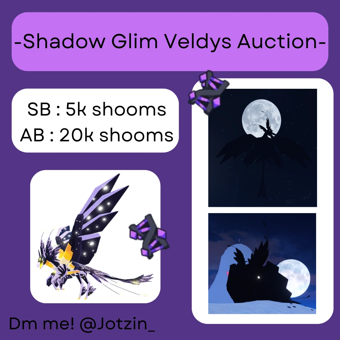 Auctioning a Shadow Glim Veldys :3 | Fandom