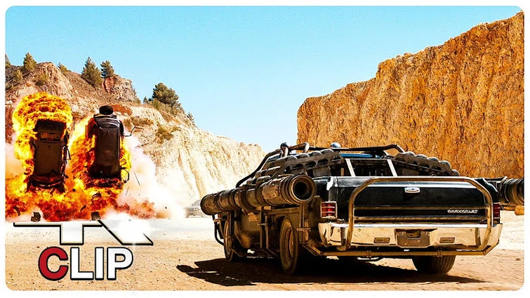 Cannon Car Escape Scene | FAST X FAST AND FURIOUS 10 (NEW 2023) Movie ...