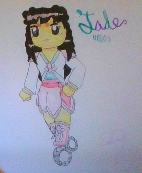 Jade Lotus (my OC) Art | Fandom