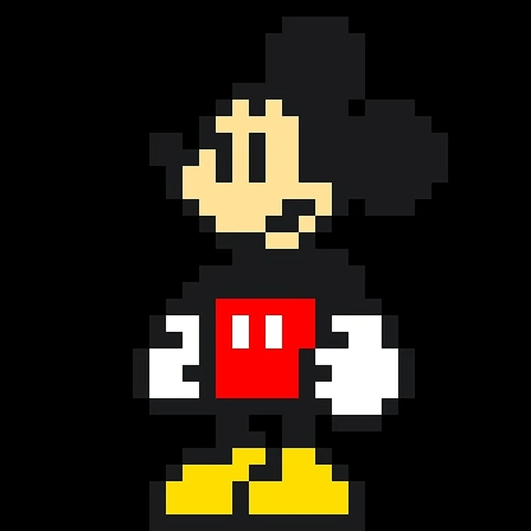 Mickey Mouse Pixel Art Variations made by Me! | Fandom