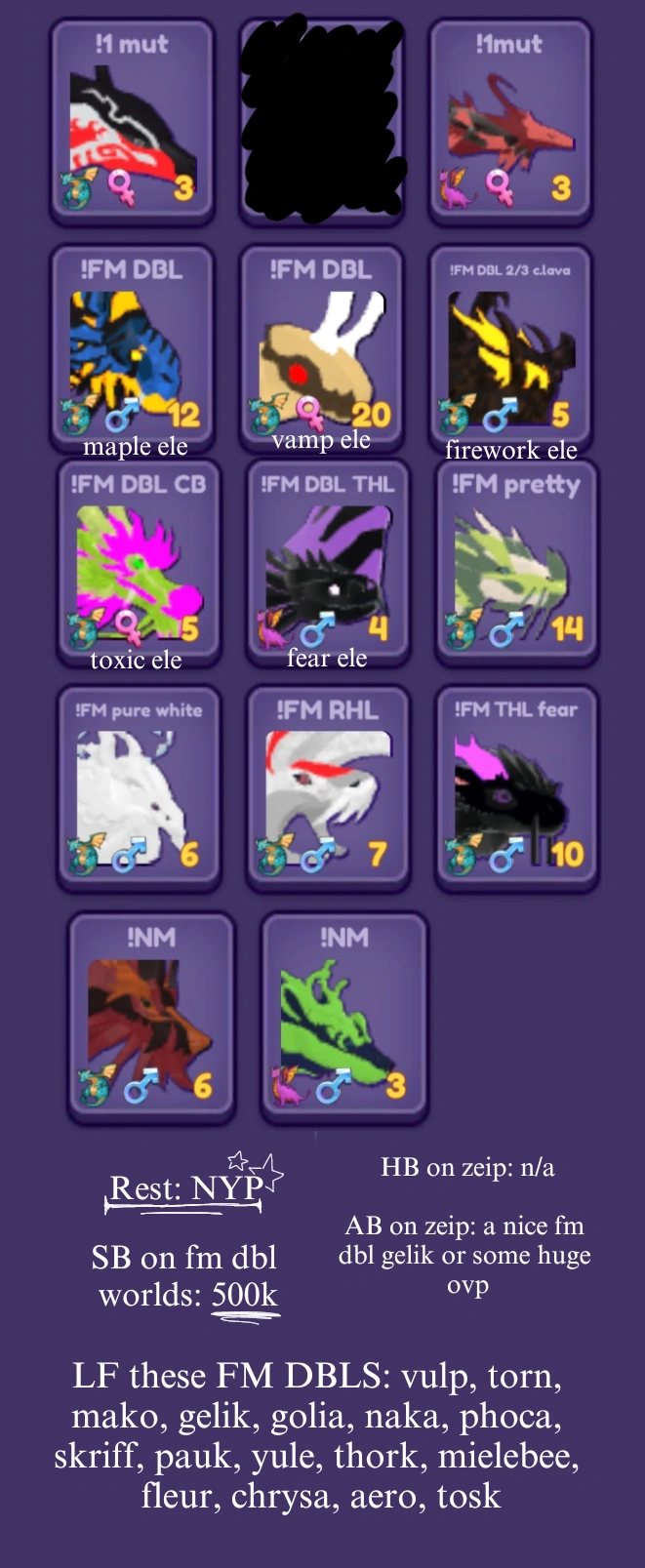 LF fm dbl orta, fm dbl bee, fm dbl snail | Fandom