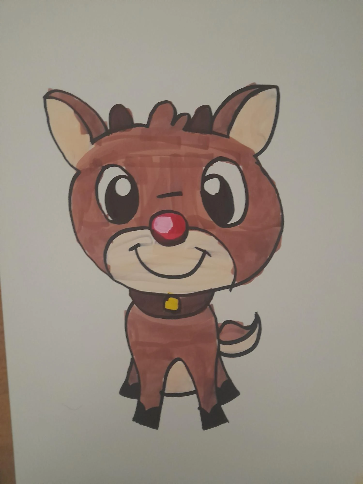 My drawing of Rudolph | Fandom