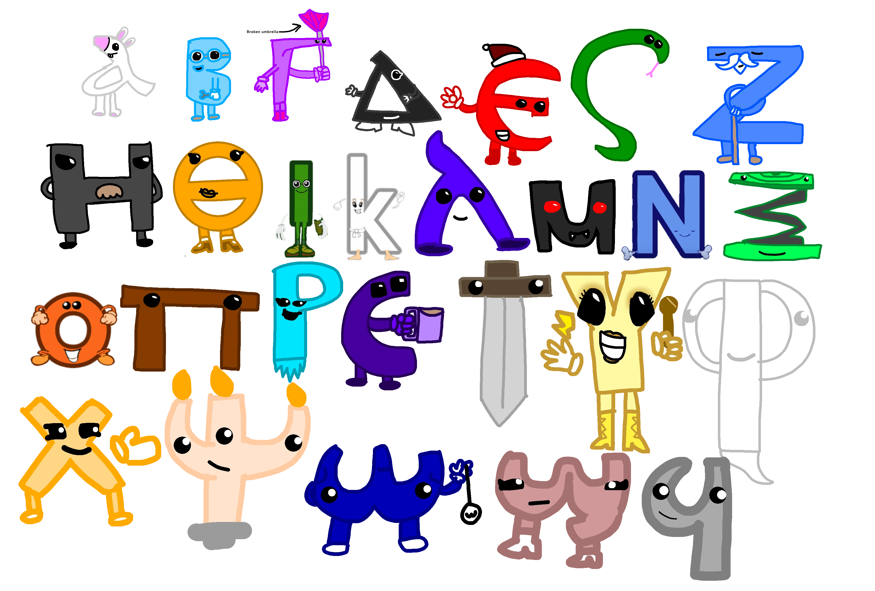 Meet the Coptic letters (fan made) | Fandom