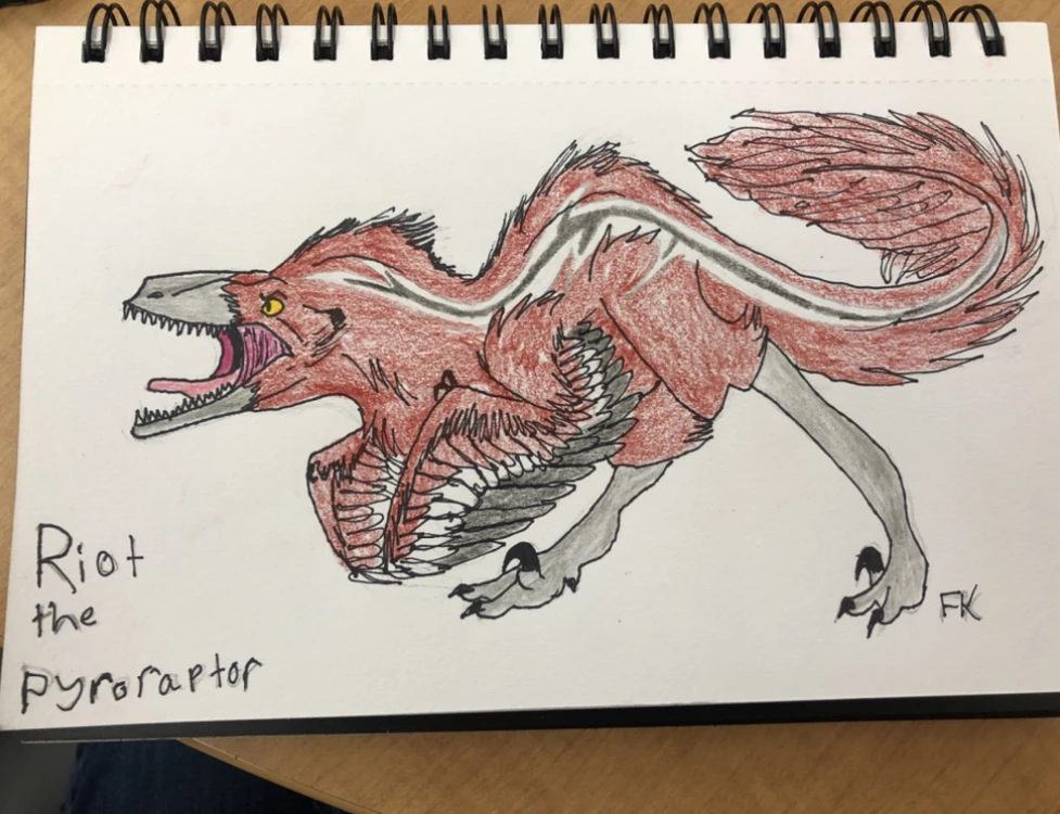 Riot the Pyroraptor | Fandom