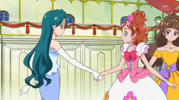 My actual favorite PreCure lesbian couple 💖👩‍ ️‍💋‍👩👩‍ ️‍👩💗🤍🧡 | Fandom
