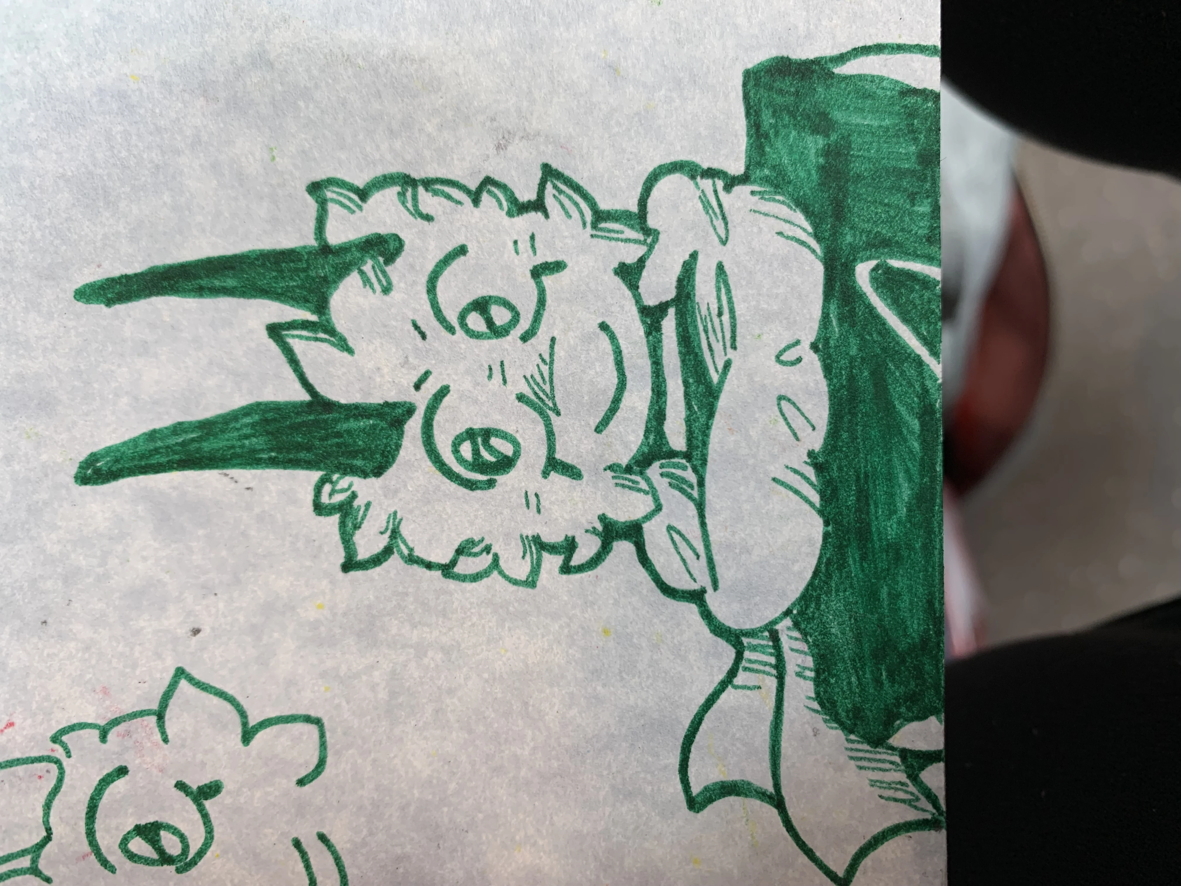 shuri doodle I made during science | Fandom