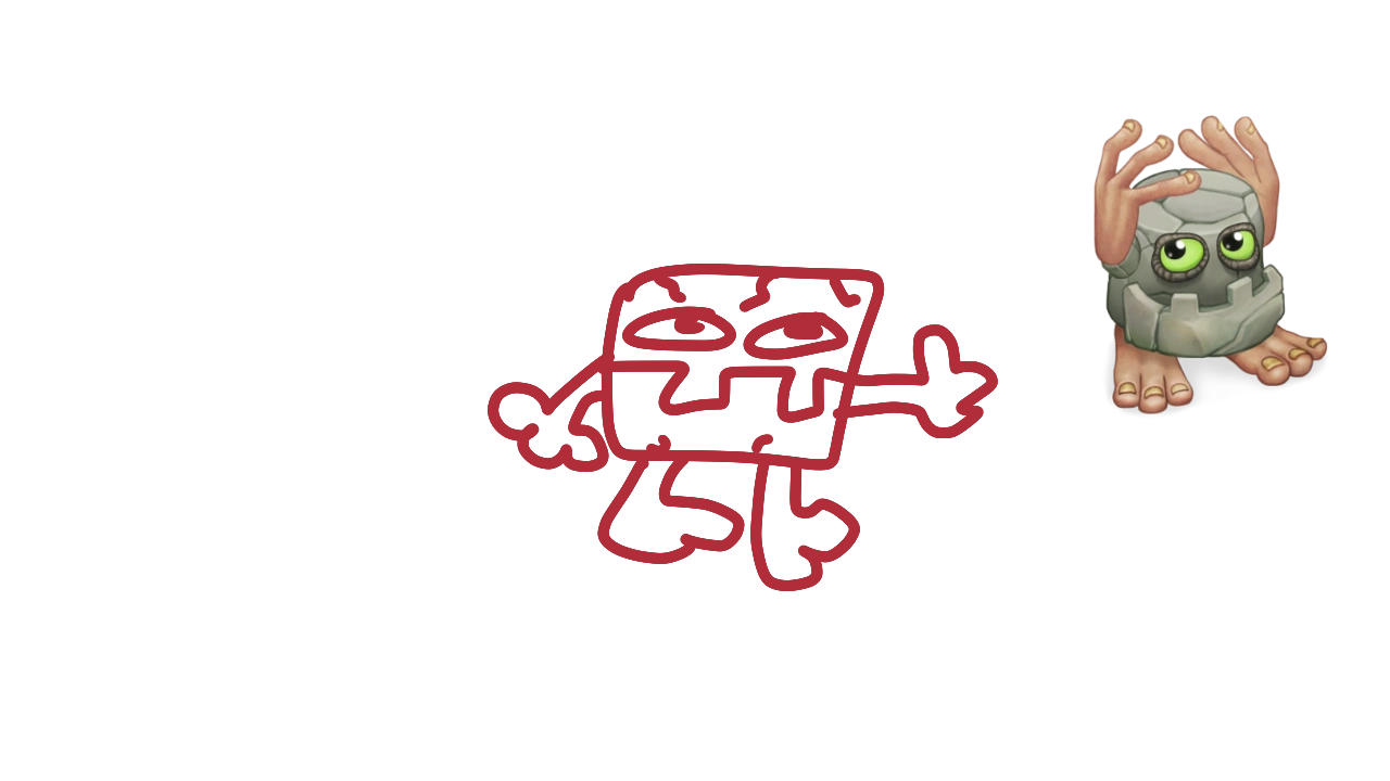 Msm monsters but i drew them as bad as i can | Fandom