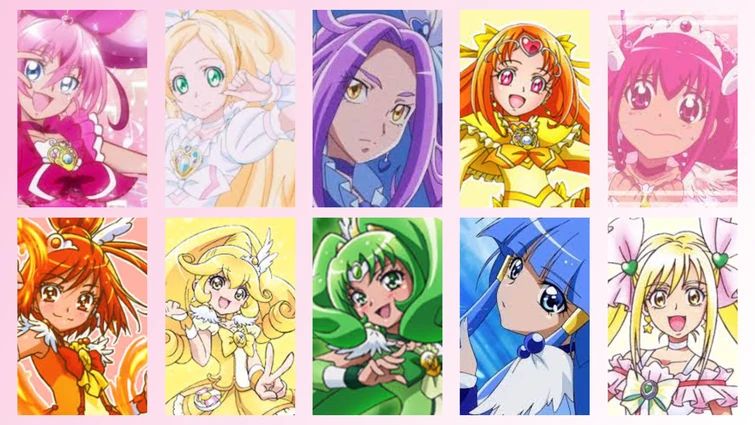 a precure collage i made for the 20th anniversary | Fandom