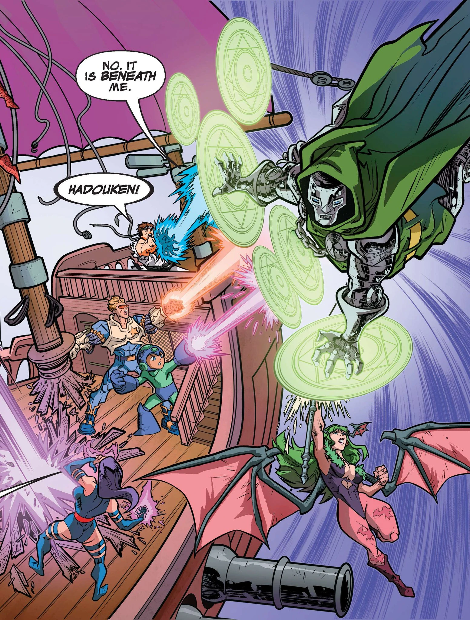 Mega Man in a MvC comic | Fandom