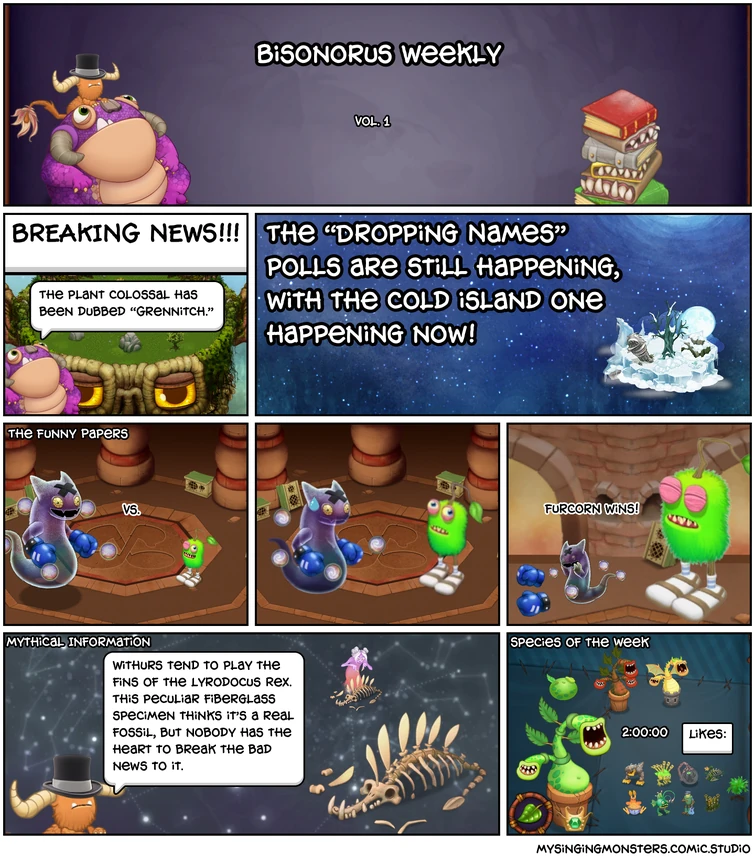 The Bisonorus Weekly | Fandom