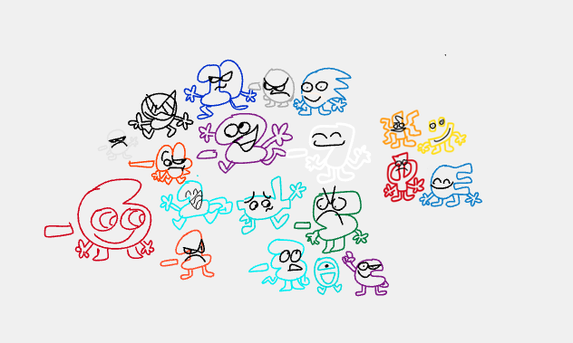 This is a WIP of all my Algebralien OCs | Fandom