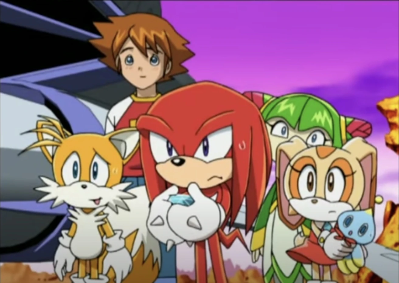 What are Chris, Tails, Cosmo, Cream, and Cheese looking at? (wrong ...