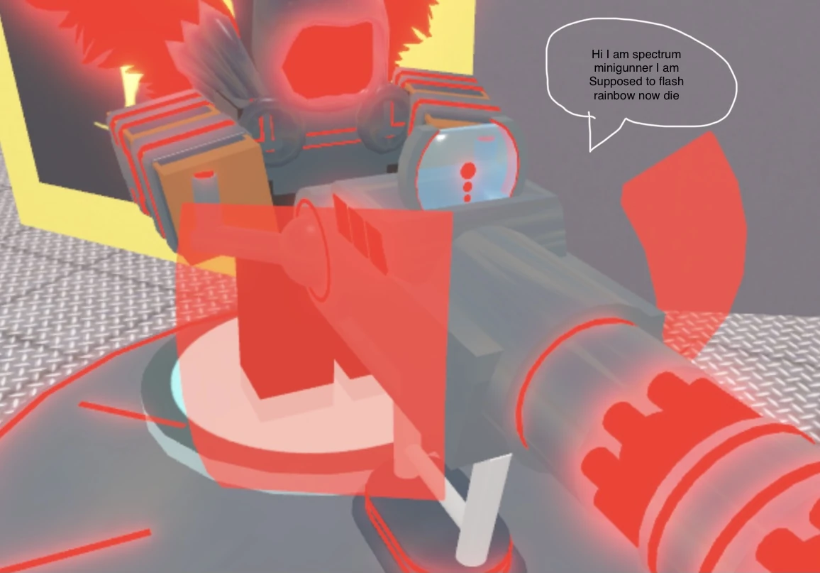 Golden mini gunner but upgraded | Fandom