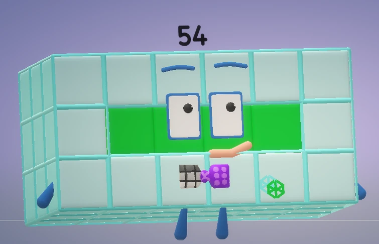 daily numberblock 54 | Fandom