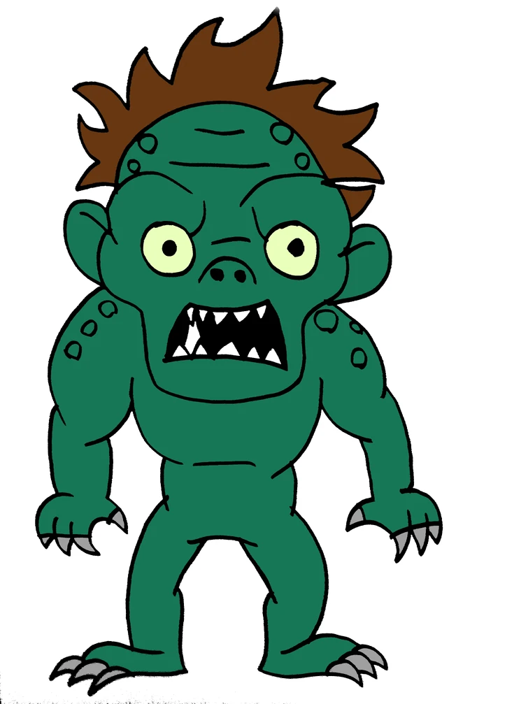 My drawing of The Hyde Monster | Fandom