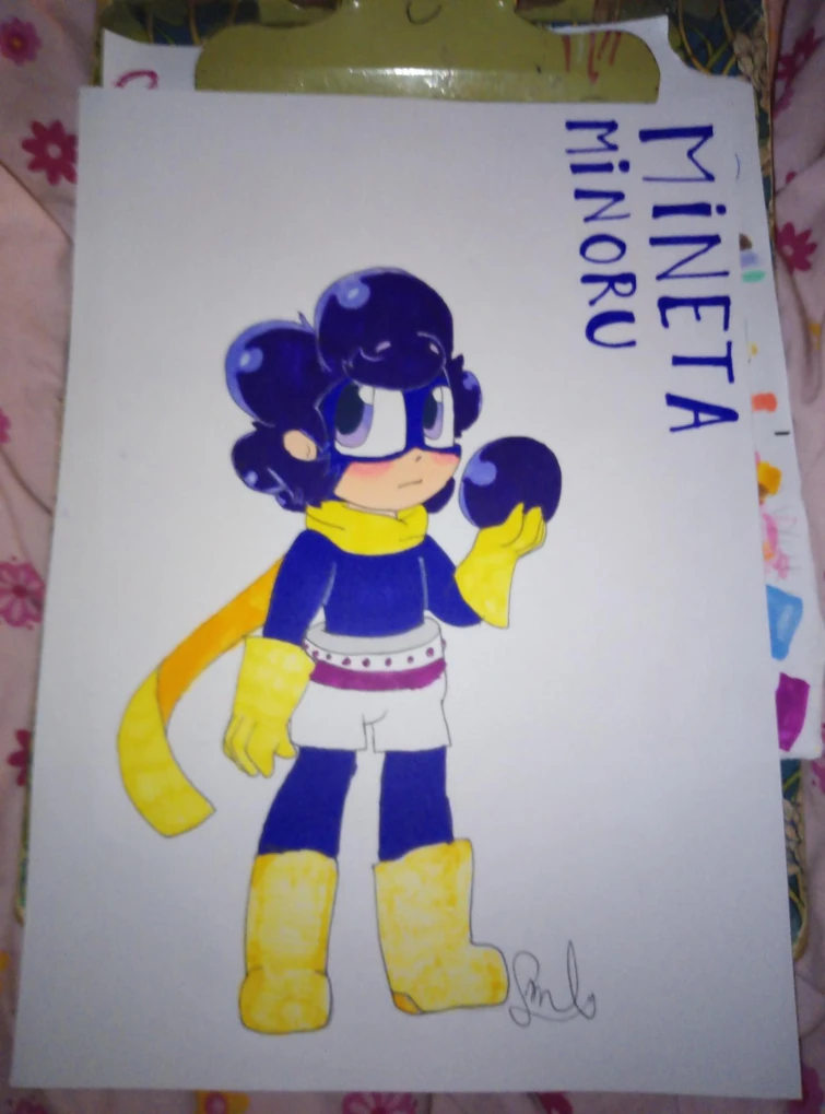 Just a drawing of mineta | Fandom