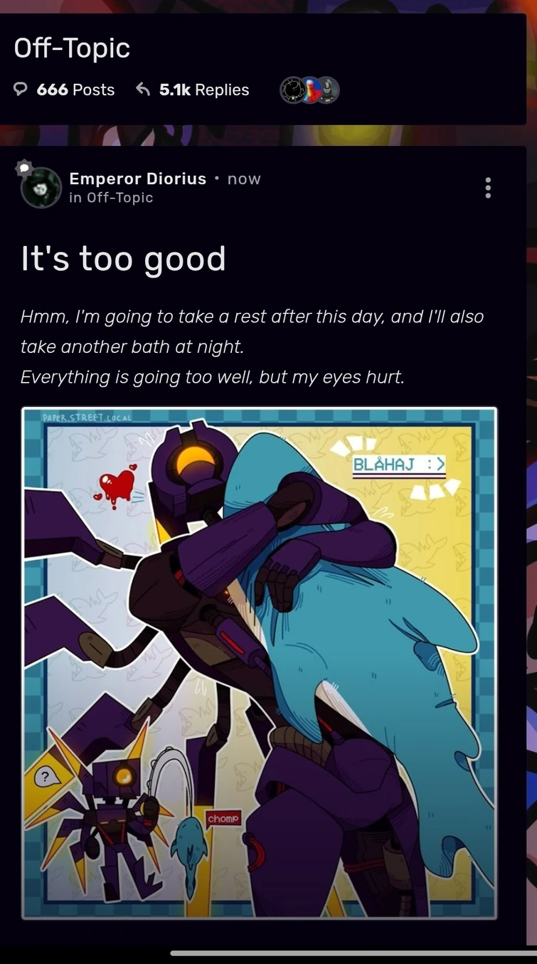 It's too good | Fandom