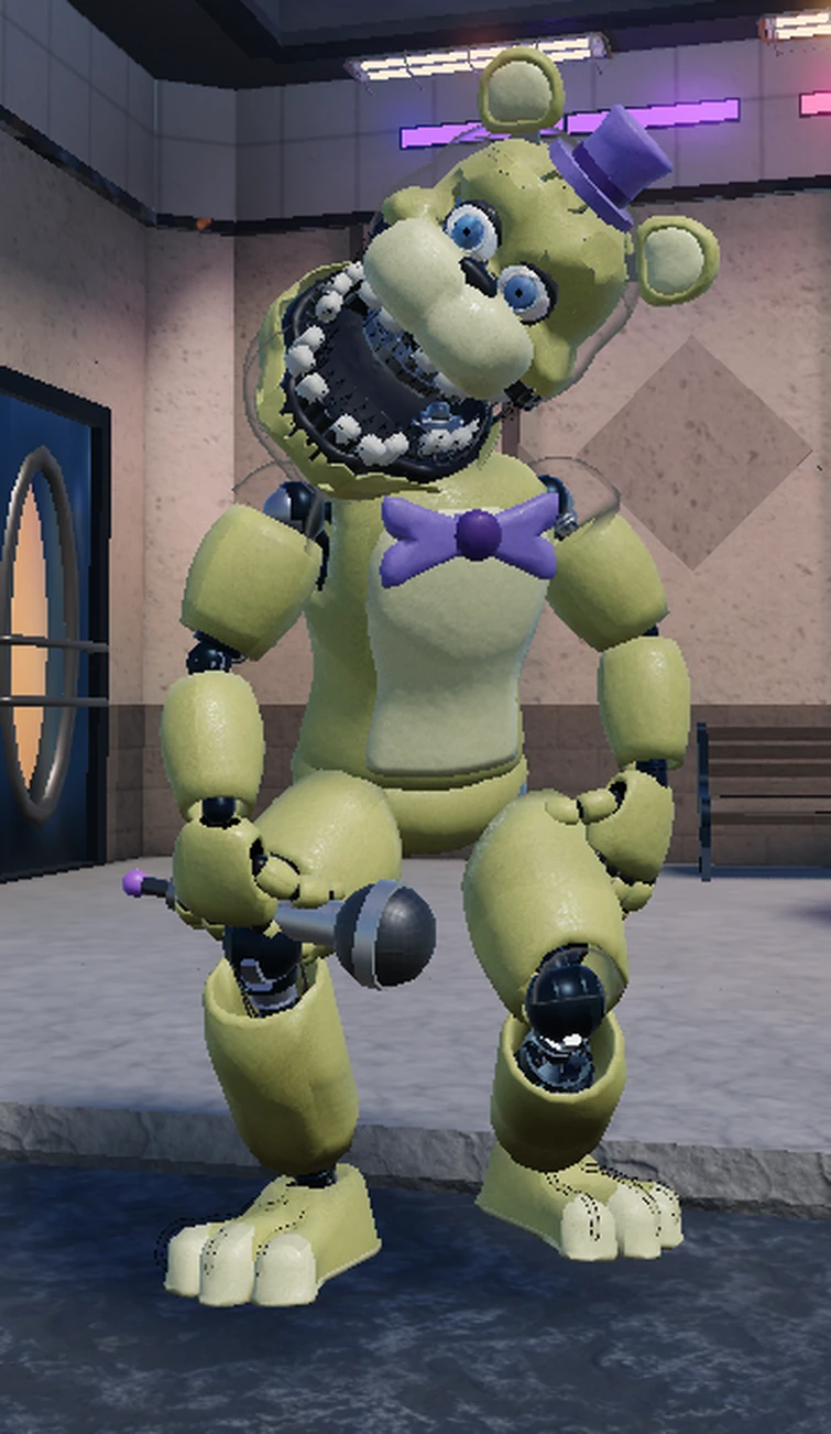 Say hello to Prototype Fredbear | Fandom