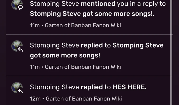 Everyone Meet Stomping Steve | Fandom