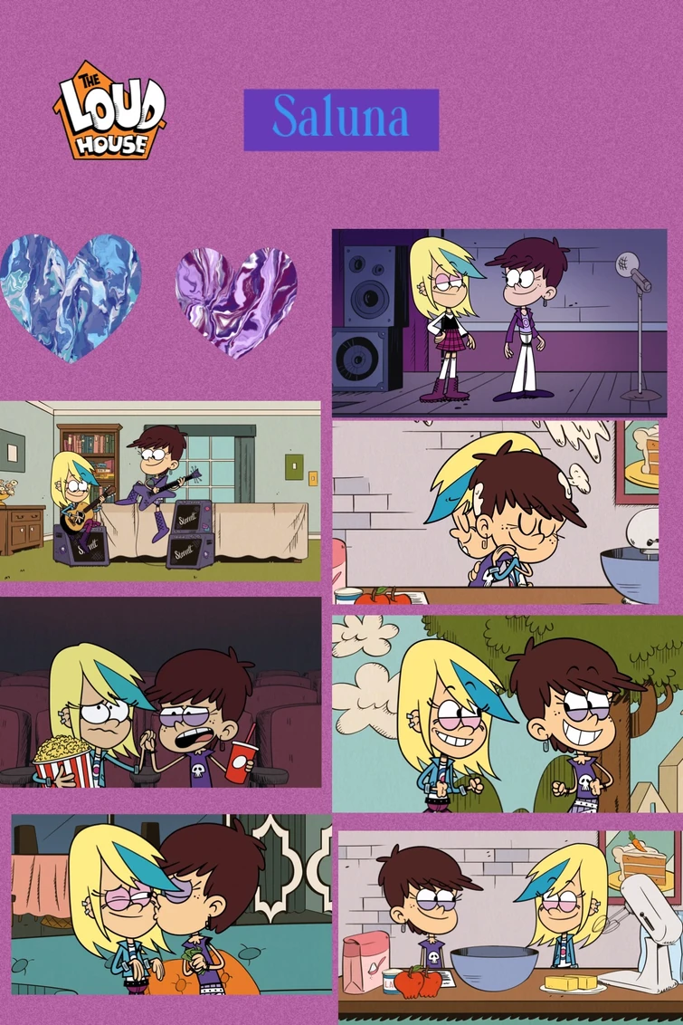 Saluna Collage💙💜💙💜 | Fandom