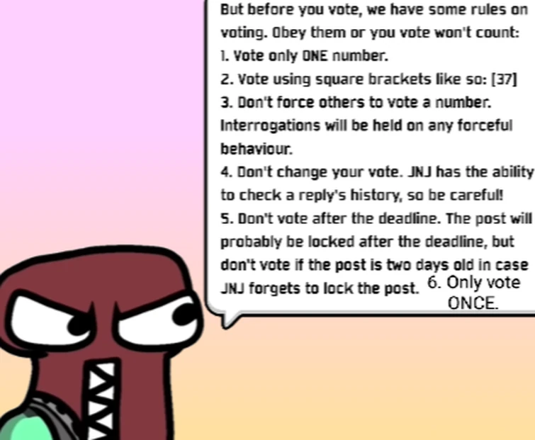 JNJ1308's Number Lore Viewer Voting #2 | Fandom