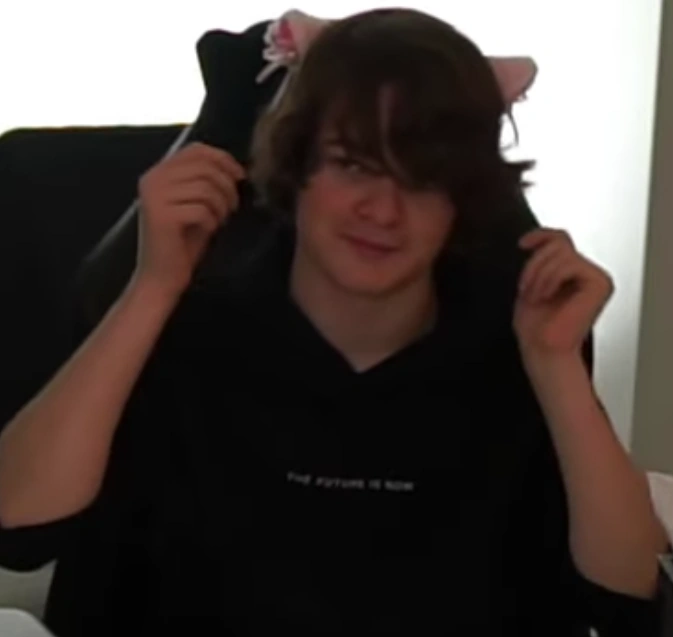 Tubbo with cat ears. | Fandom