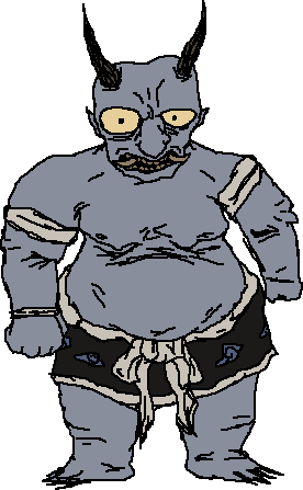 Design concept for my Ao Oni vector. | Fandom
