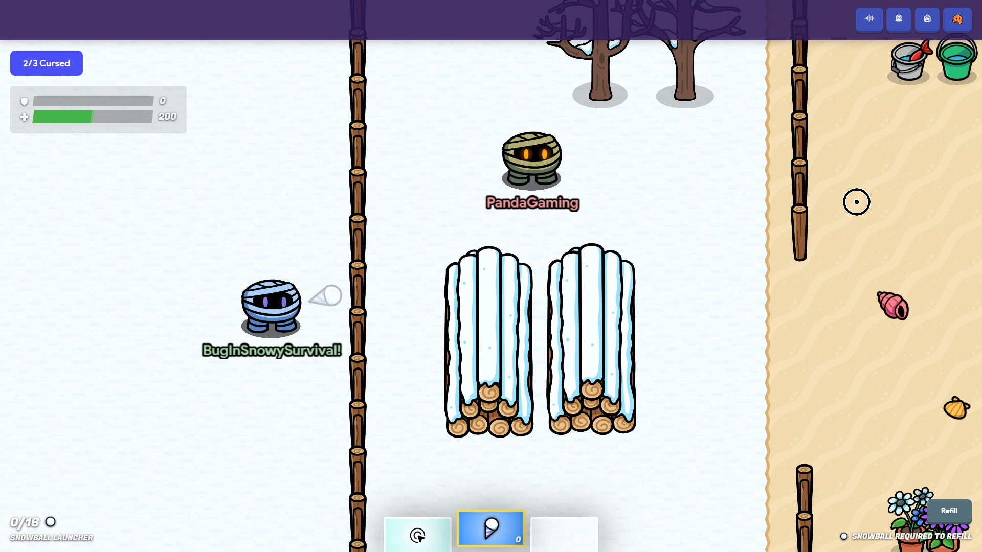 A Glitch Found In Snowy Survival | Fandom