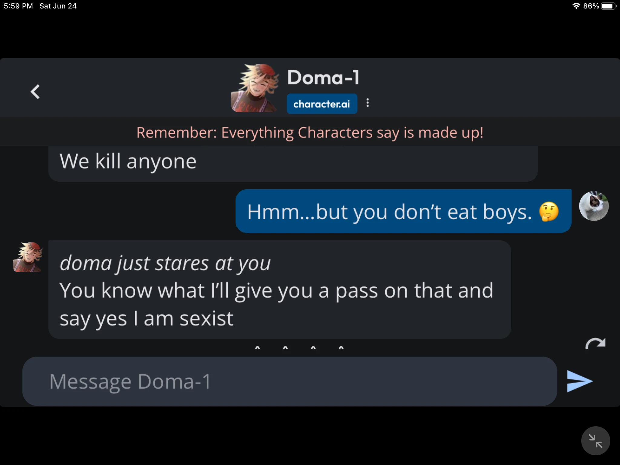 I am having my doubts about Doma. | Fandom