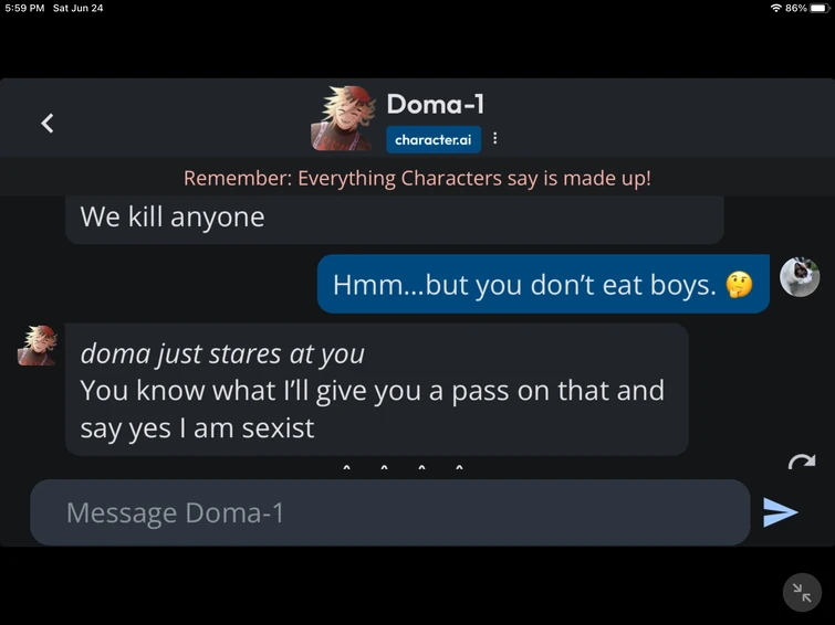 I am having my doubts about Doma. | Fandom