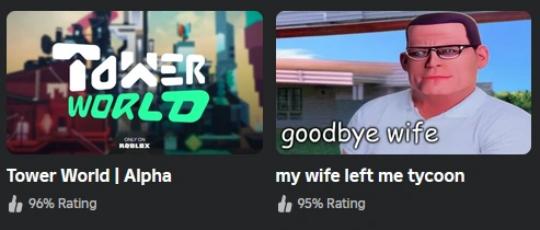 the duality of roblox games | Fandom