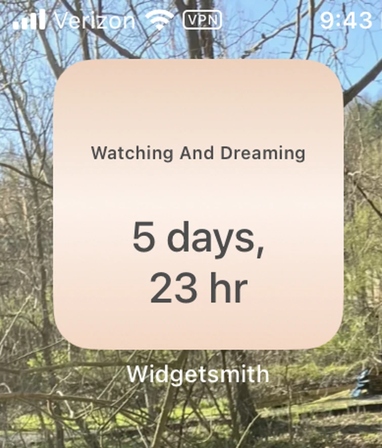 Watching And Dreaming Countdown Widget! | Fandom