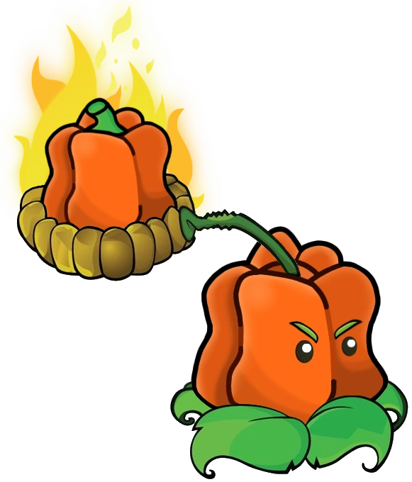 I decided to try to make HD versions of the PvZ DLC Plants so here they ...