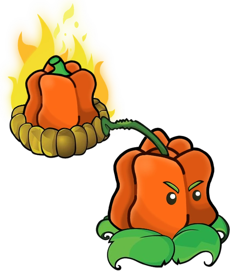 I decided to try to make HD versions of the PvZ DLC Plants so here they ...
