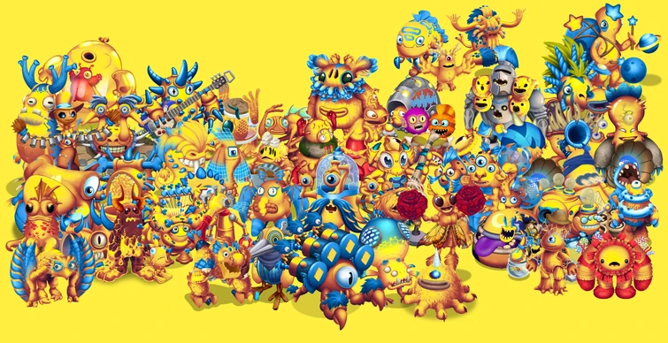 Every Yellow Prismatic Monster | Fandom