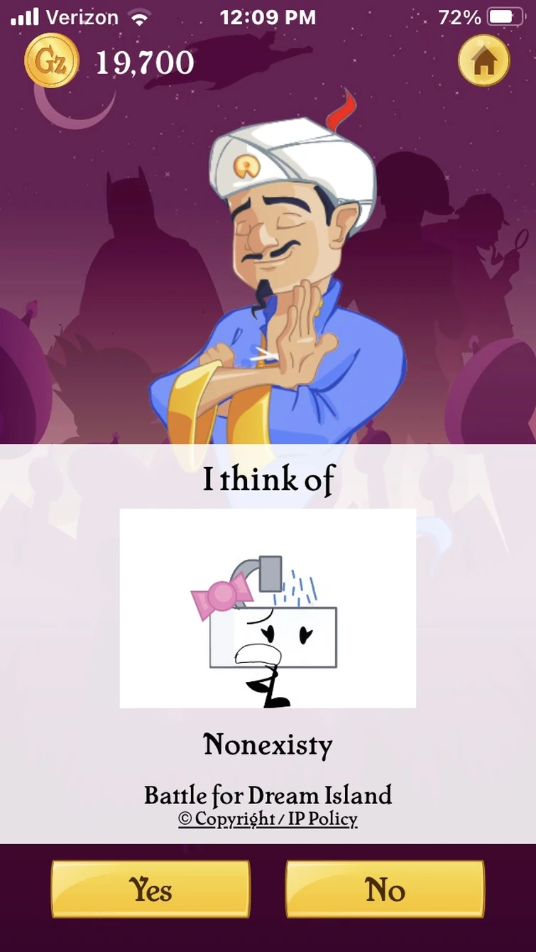 Akinator leaks Nonexisty’s true appearance!2!2!!3! | Fandom