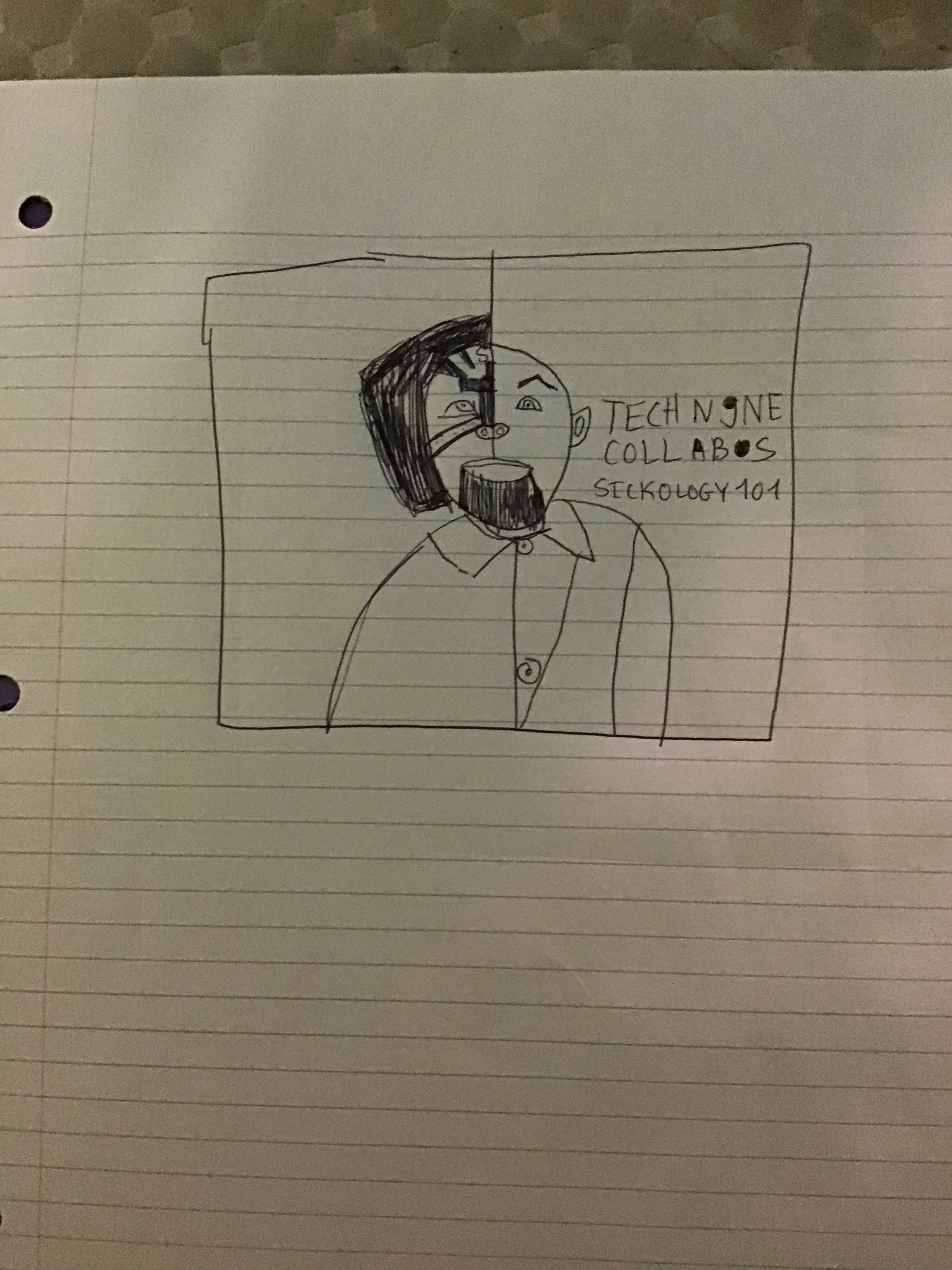 I drew the cover art for Tech N9ne's album Sickology 101. | Fandom