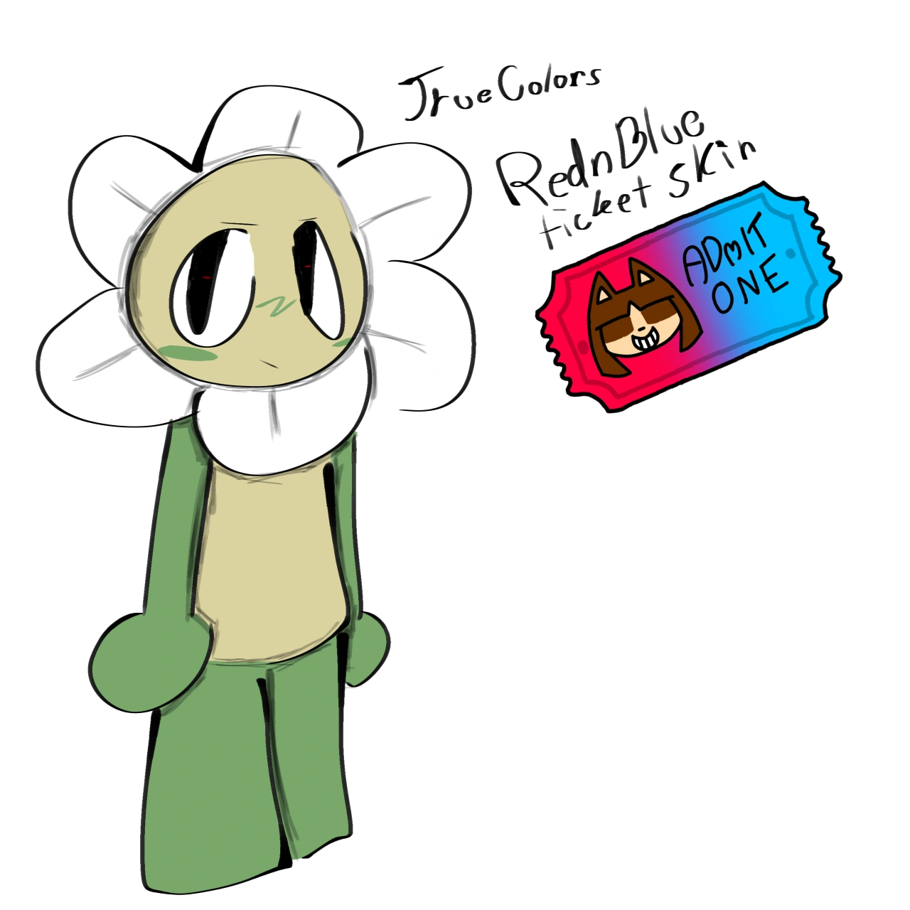 Dandy’s True Colors skin (I hid his dye) | Fandom