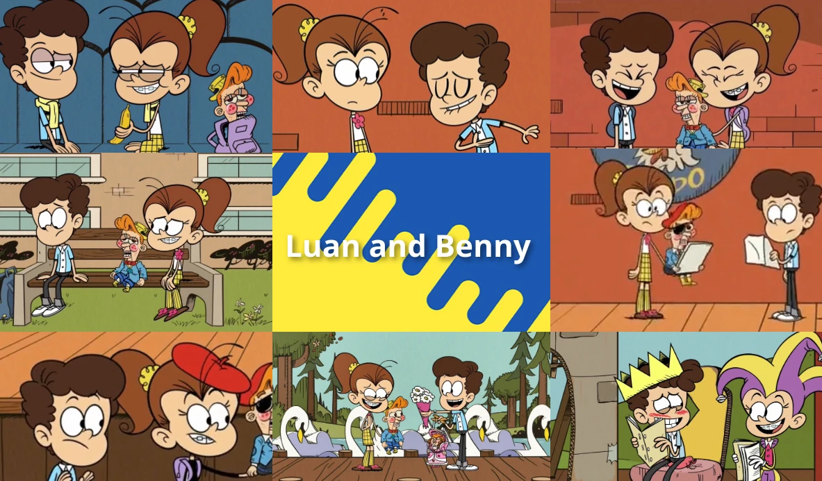 LuBenny collage 💛💛💛💛💛💙💙💙💙💙 | Fandom