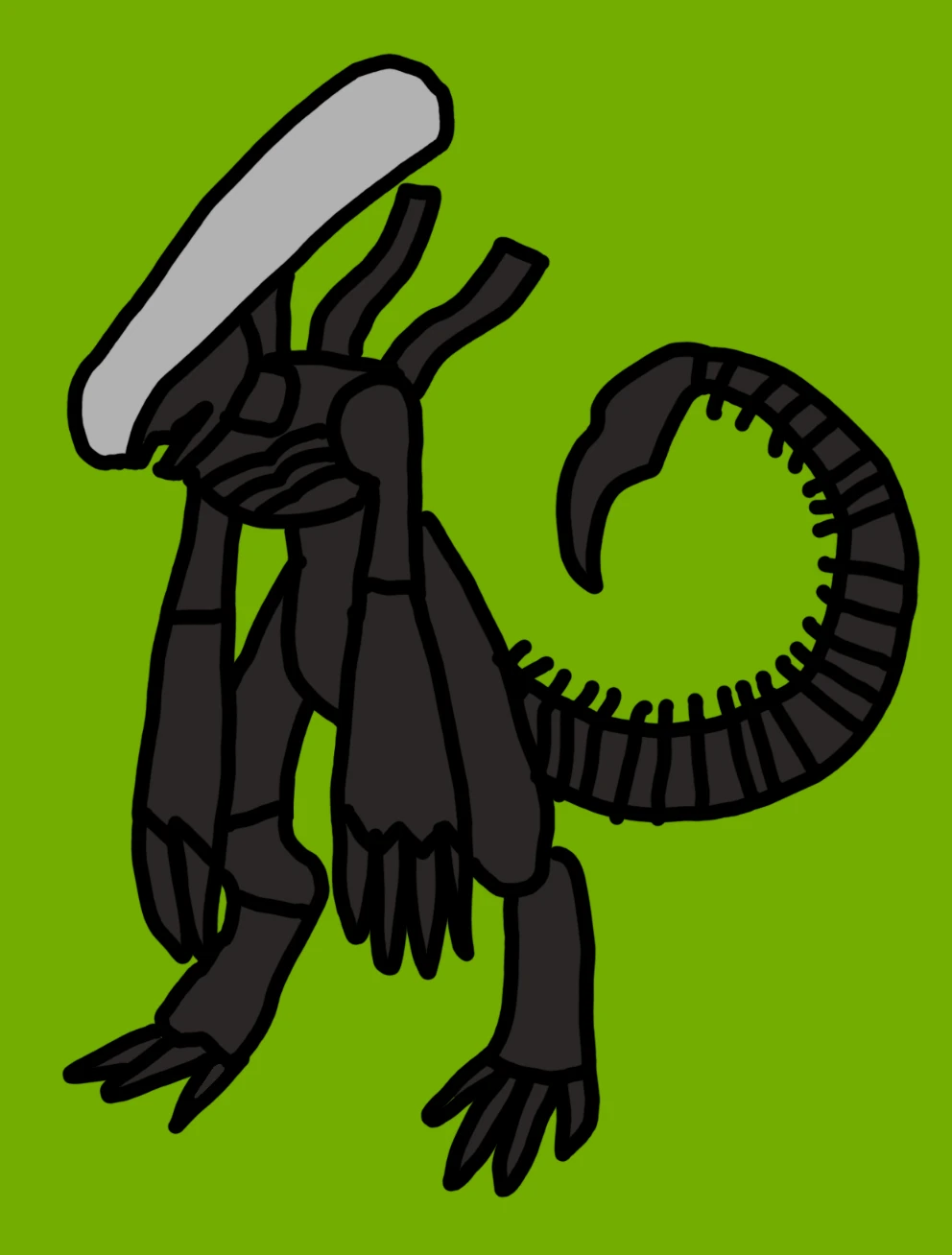 Here is the skin from the vote, the Xenomorph skin for Xenoxious | Fandom