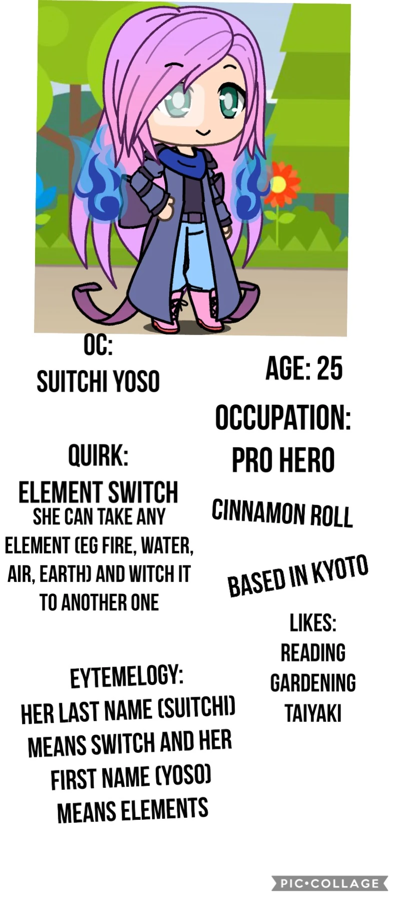 My first OC (First draft through gacha life) | Fandom