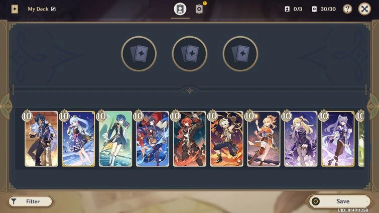 Share your current inventory of genius invocation tcg cards | Fandom