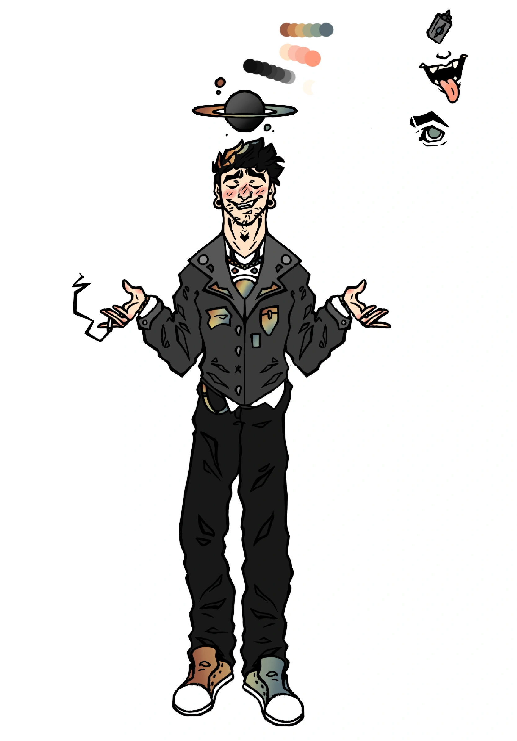 Finished new OC ref | Fandom