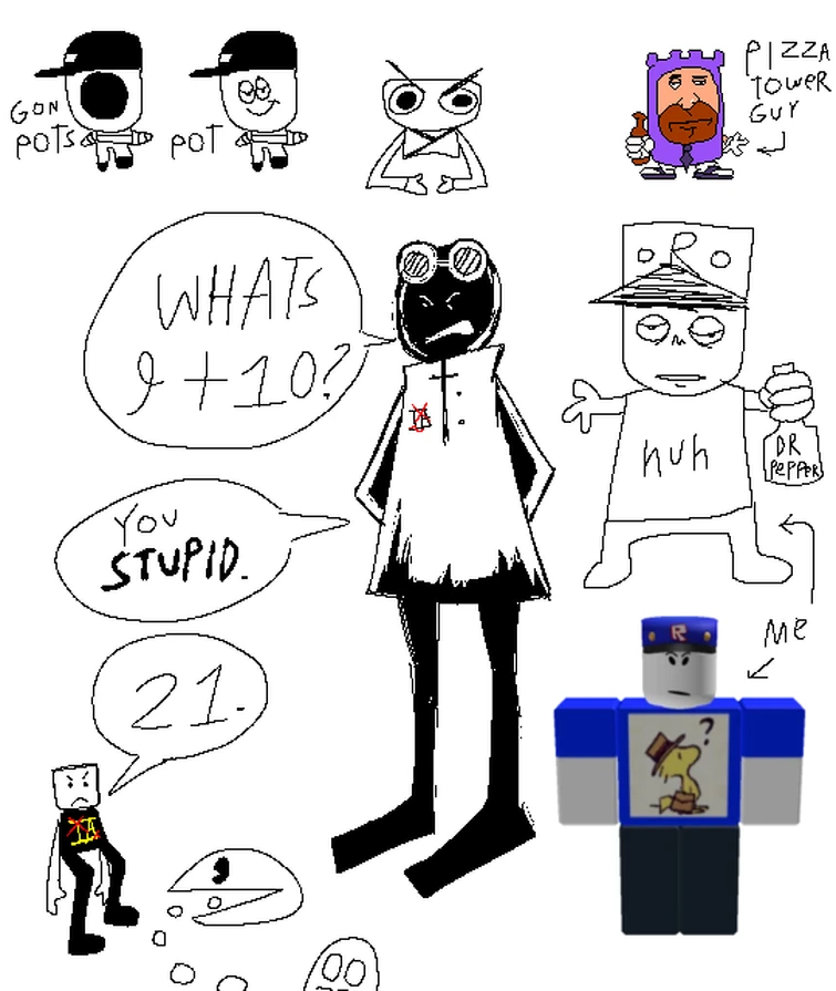 Shitpost doodles (featuring a fan design of the doctor) | Fandom